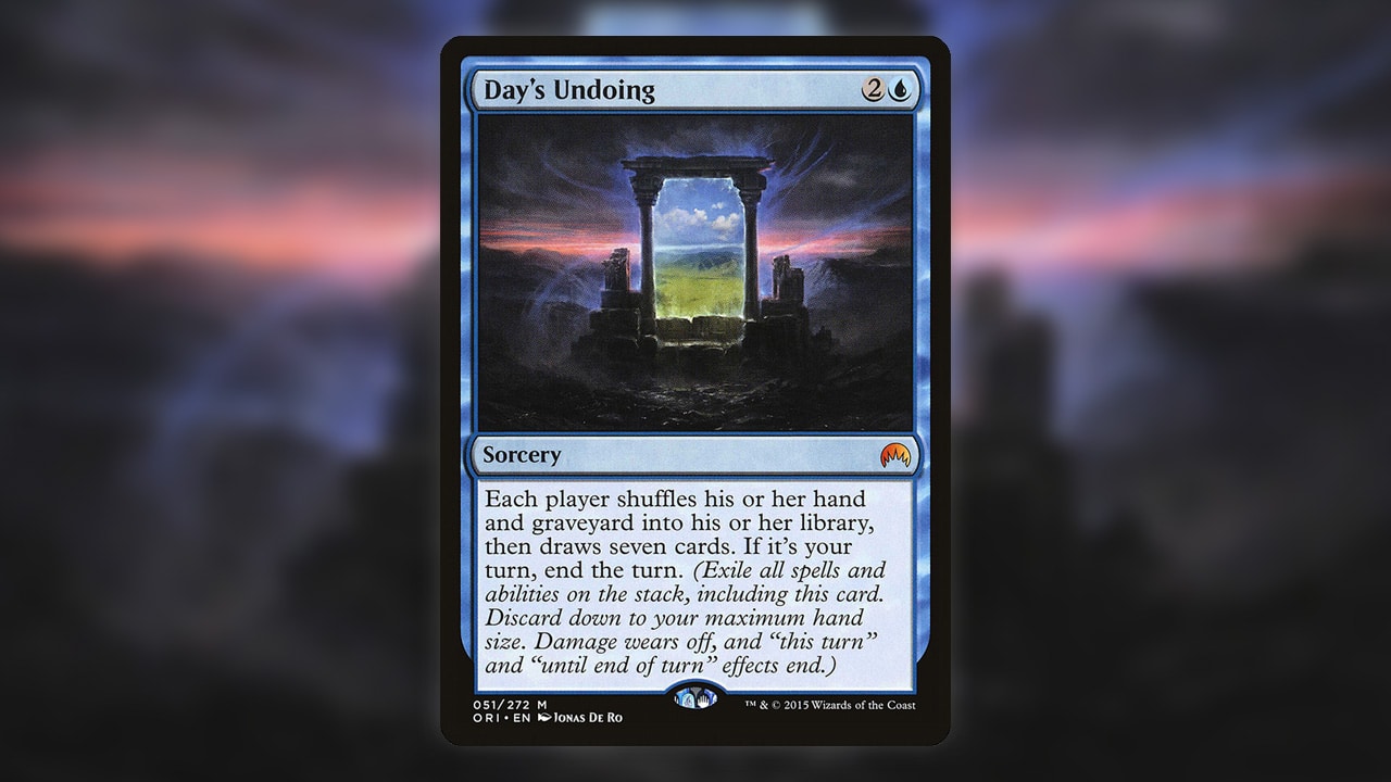 Unusual Dimir Combo Deck Gets Rid of All the Cards in Your Opponent's Hand