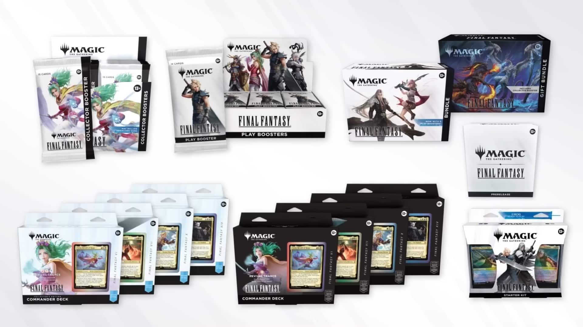 MTG Players Slam "Ridiculous" Final Fantasy Product Pricing