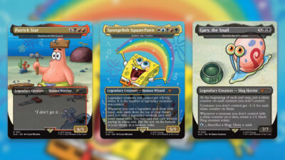 MTG X Spongebob Cards Plummet in Price
