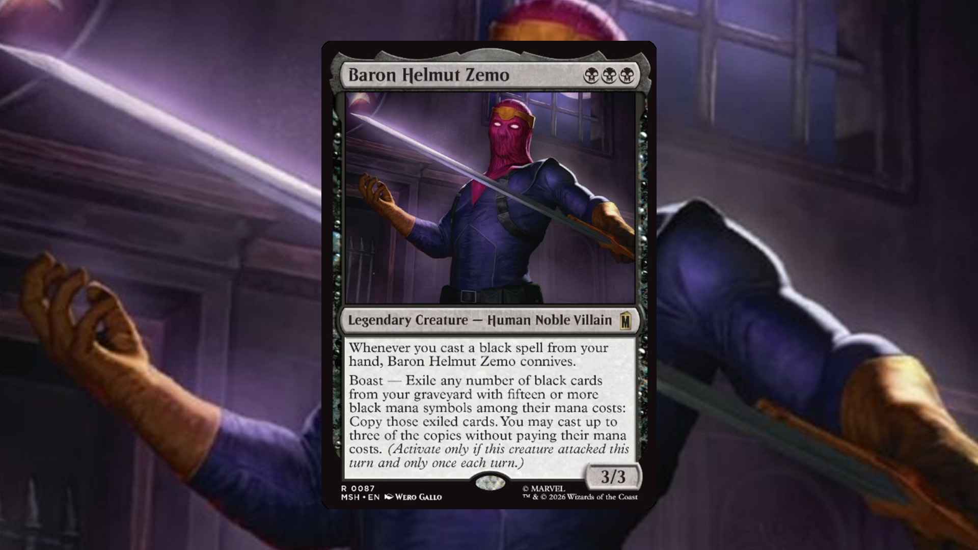 Marvel Superheroes Spoilers Showcase 5-Mana 16/16 With No Downsides