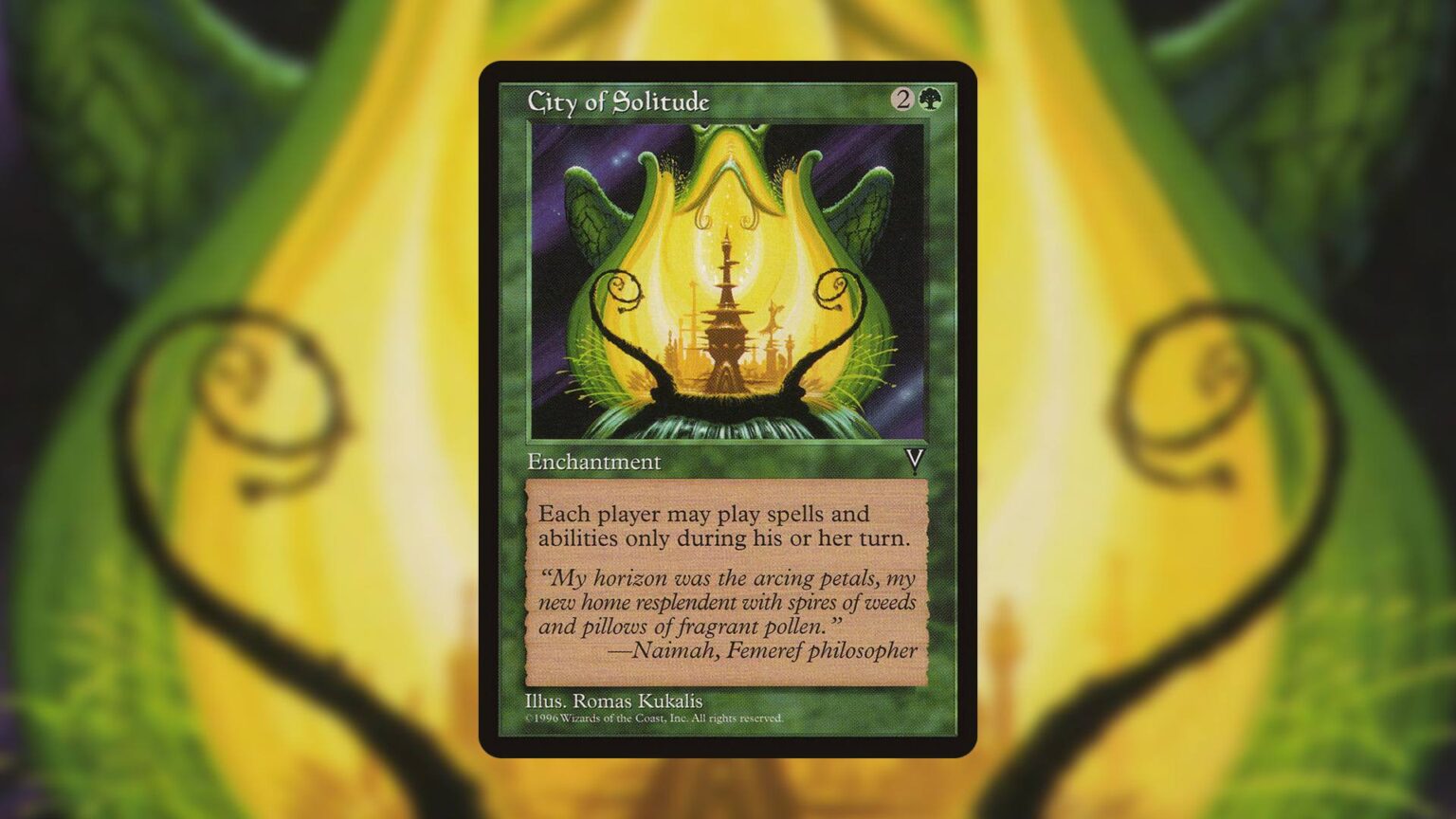 Forgotten MTG Enchantment Provides Silence Effect in Unexpected Color