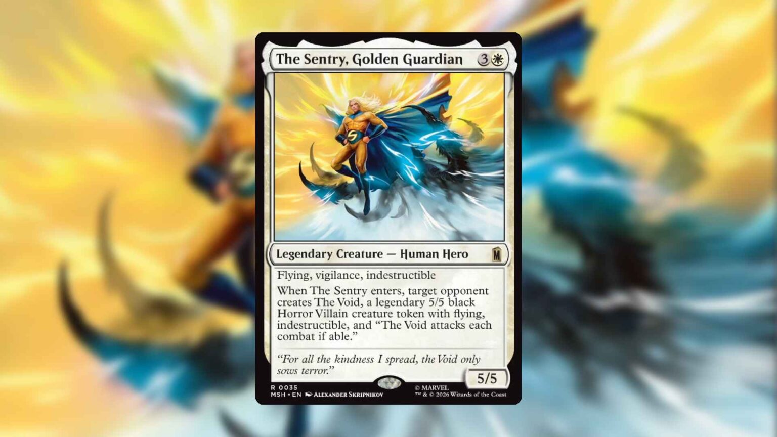 Marvel Superheroes Spoilers Showcase 5-Mana 16/16 With No Downsides