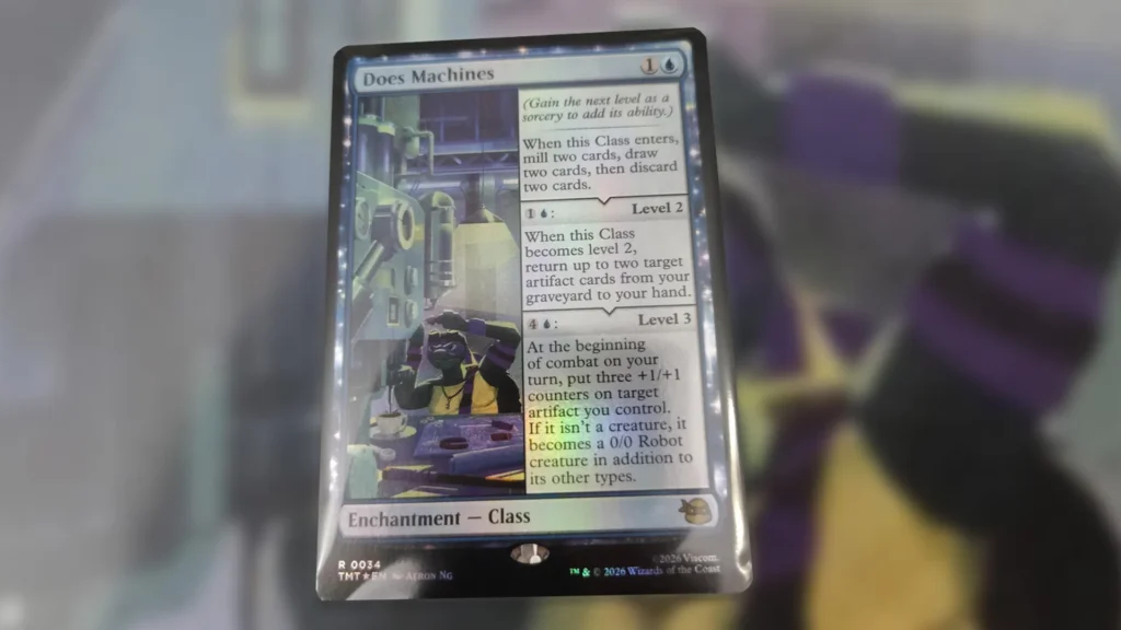 New MTG Leak Reveals Mid Mythic and Insane TMNT Class Bomb