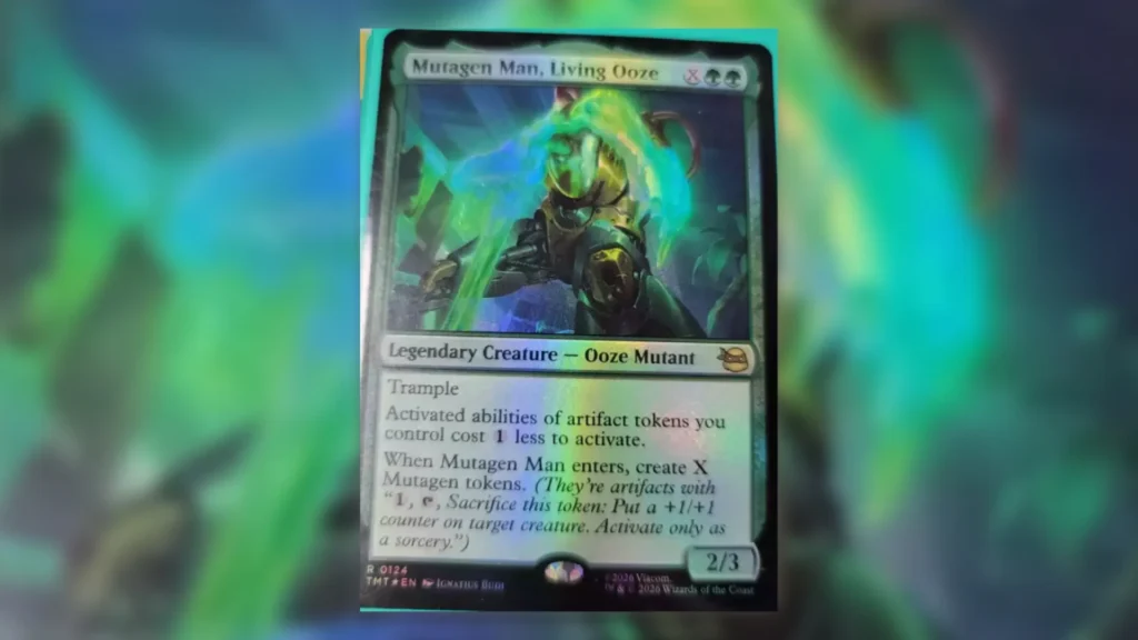 MTG TMNT Leaks Busted Multi-Format Artifact Token Generator