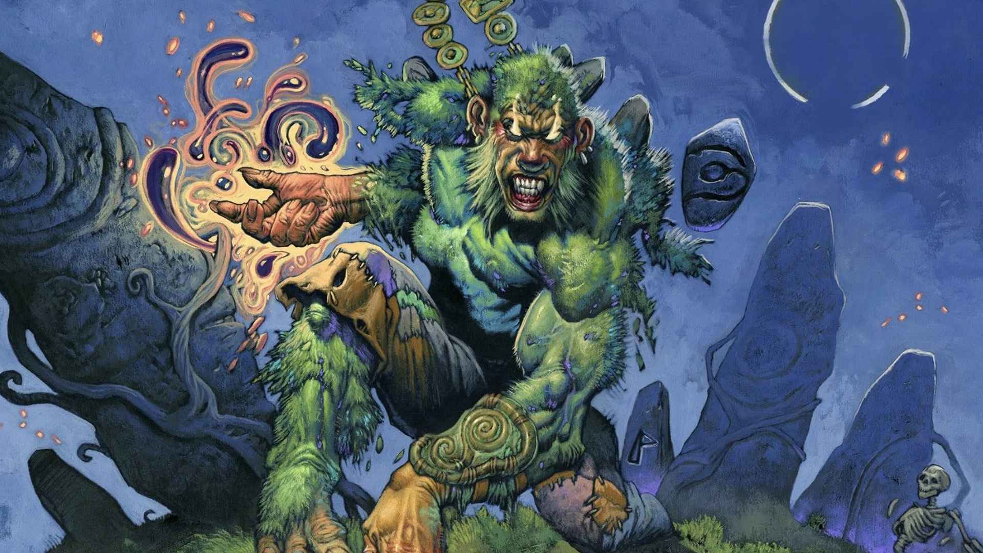 MTG Lorwyn Eclipsed Giant Creates Turn 3 200 Damage Combo