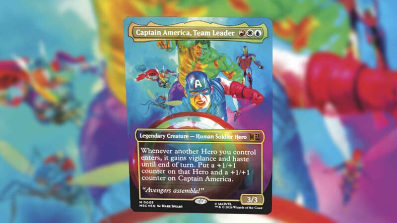 Marvel Super Heroes Face Commanders and Scene Bundle Cards Revealed