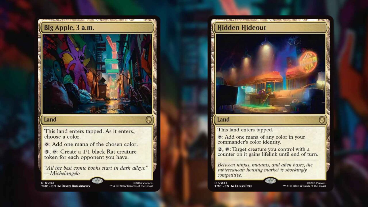 MTG TMNT Commander Precon Prints Panharmonicon for Draw Effects