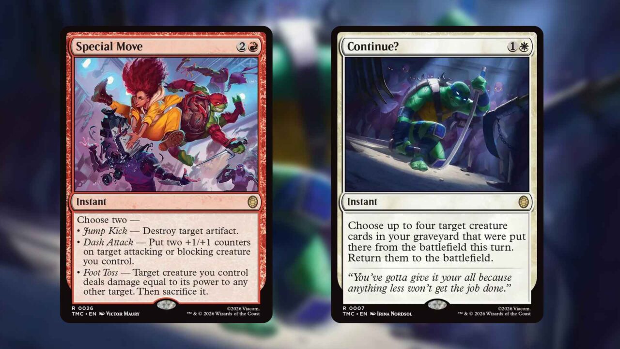MTG TMNT Commander Precon Prints Panharmonicon for Draw Effects