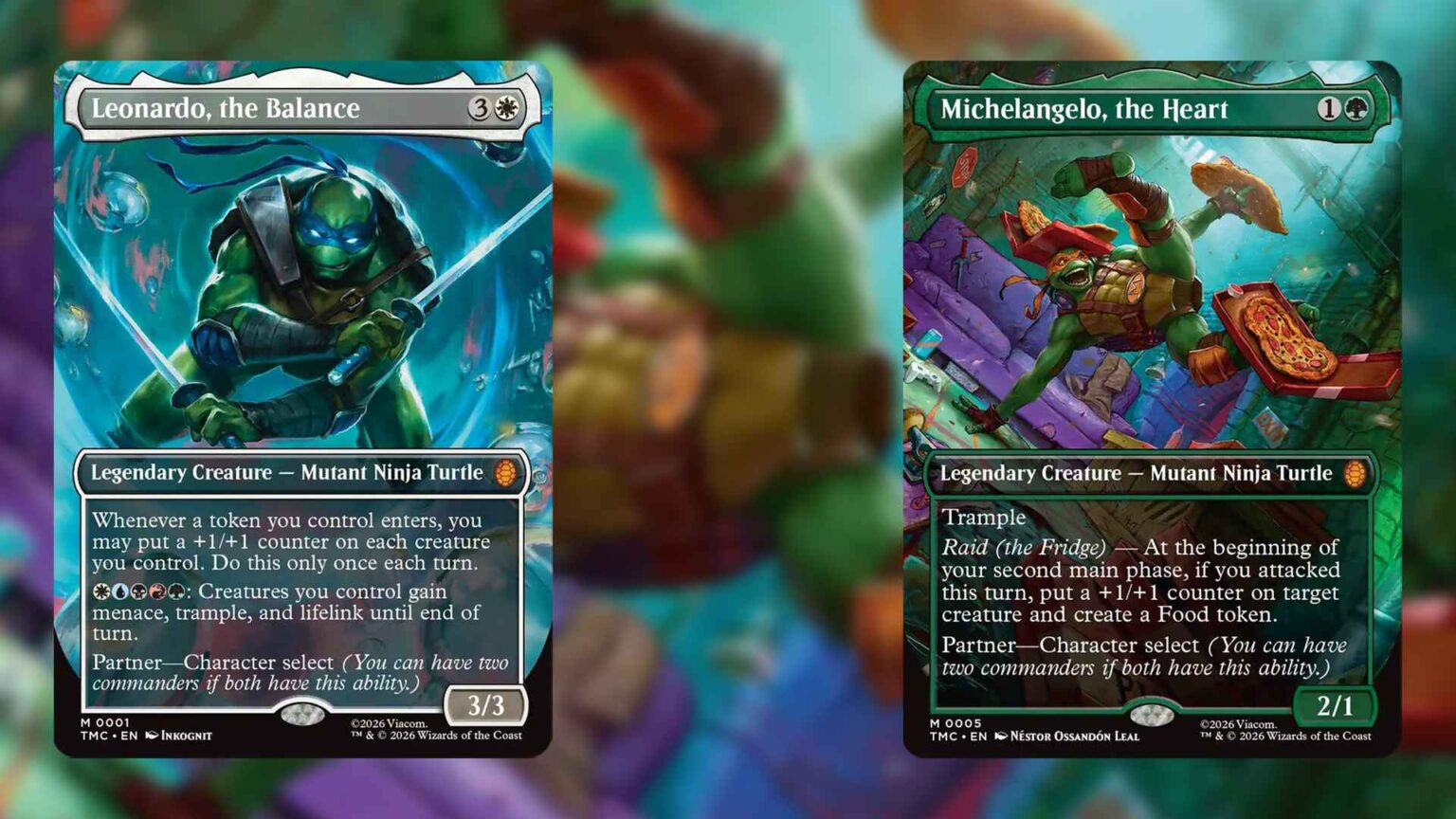 MTG x TMNT Partner Pair Creates New Five-Color Creature-Based Metabreaker
