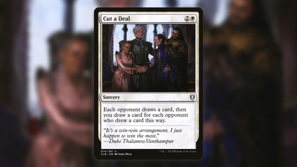 Budget MTG Card Draw Circumvents White's Major Weakness