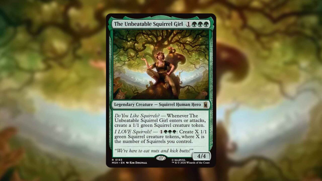 Broken New MTG Card Creates Tons of Infinite Squirrel Combos